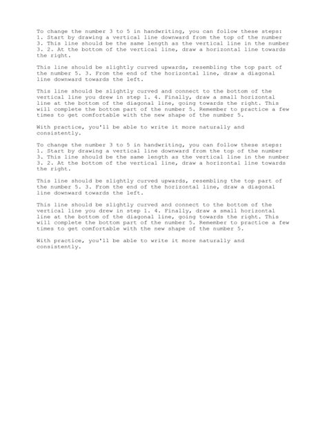 Handwriting Changing To