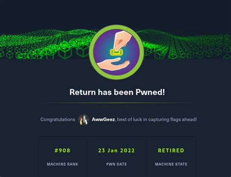 hackthebox[return] return was a fun box on a windows… by max rand