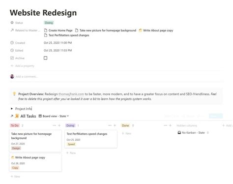 The Ultimate Task And Project Management Template For Notion