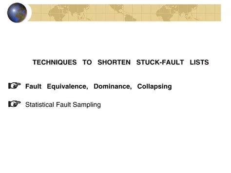 ppt fault equivalence powerpoint presentation free download id 3200765