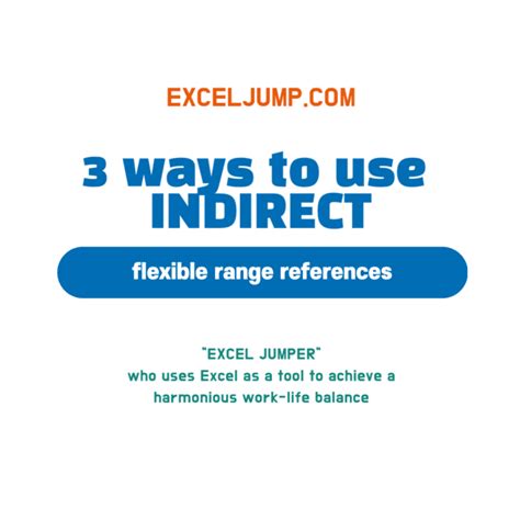 Excel Indirect函數的3種用途（範圍命名、其他工作表、下拉式選單）