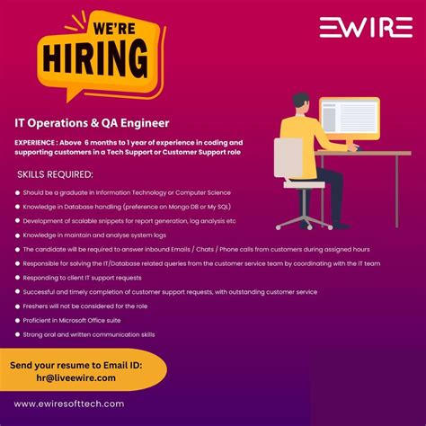 Hiring Itjobs Ewire Fintech Fintechjobs Itoperations Python Kochi Jobsinkochi Ewire