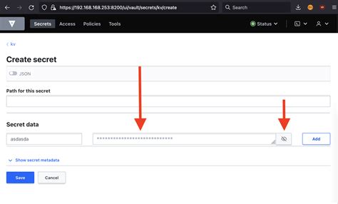 Keep The Passwords Masked While Typing Them In The Ui · Issue 6435