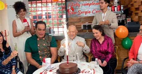 Sergio Corona Festeja Sus A Os