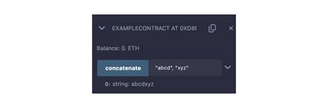How To Concatenate The Strings In Solidity