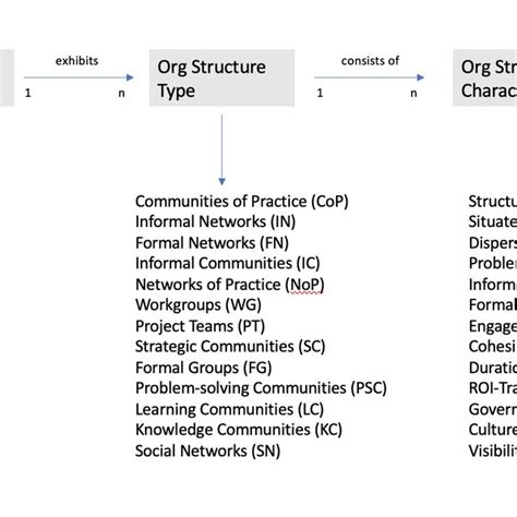 Organisational Structure Patterns Types And Characteristics In The Download Scientific