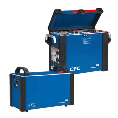 Omicron CPC Multifunctional Primary Test System Omicron CP TD Hire Sunbelt Rentals