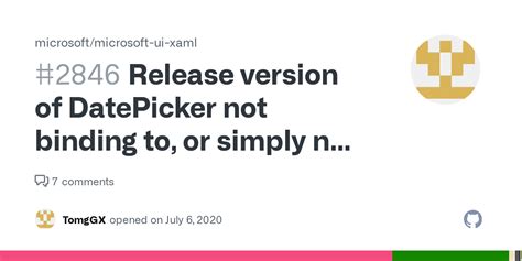 Release Version Of Datepicker Not Binding To Or Simply Not Rendering Provided Date On Load