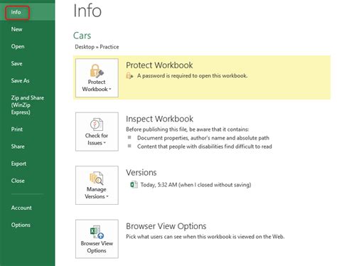 Remove Password Protection In Excel Basic Excel Tutorial