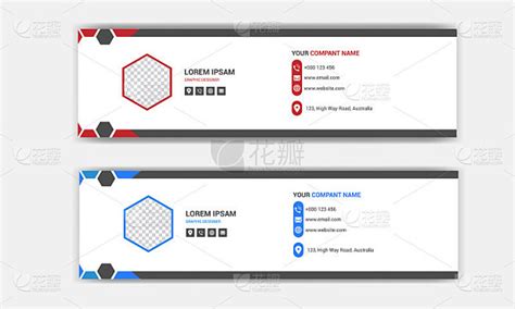 专业邮件签名模板。