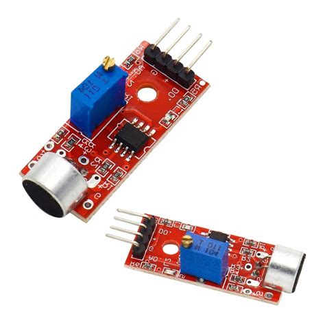 Mechatron Robotics Voice Detection Microphone Module For Sound Control Projects