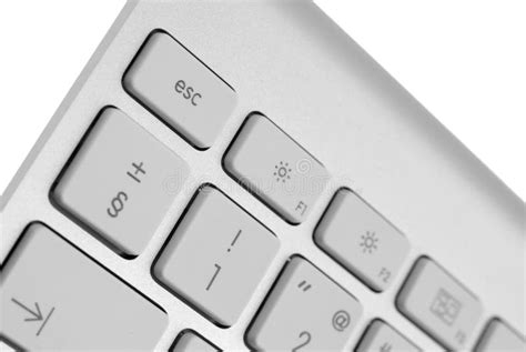 escape key on keyboard stock image image of number communication