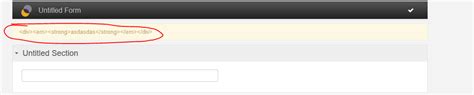 Html Form Description Showing Escaped · Issue 4754 · Orbeonorbeon