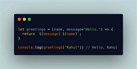 Erhan Tezer On Linkedin Heres A Simple One👀 Heres A Simple Way To Pass A Default Value To The