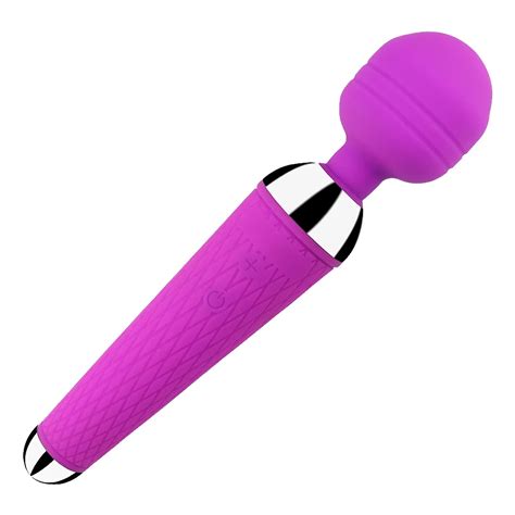 USB Rechargeable Microphone G Spot Vibrator Massager Waterproof Dual Vibration Sex Toys For