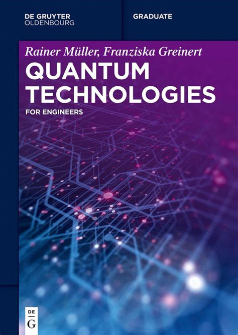 De Gruyter Textbook Quantum Technologies 9783110717440 Rainer Müller Boeken Bol