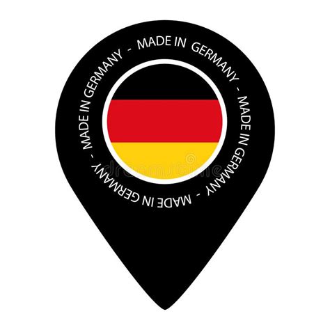 Germany Map World Flag Pointer Stock Illustrations 128 Germany Map