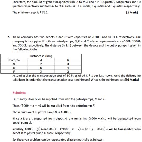 Mp Board Class 12th Maths Solutions Chapter 12 Linear Programming Miscellaneous Exercise Mp