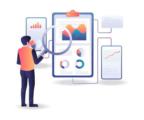 Premium Vector Web Seo Optimization Analyst
