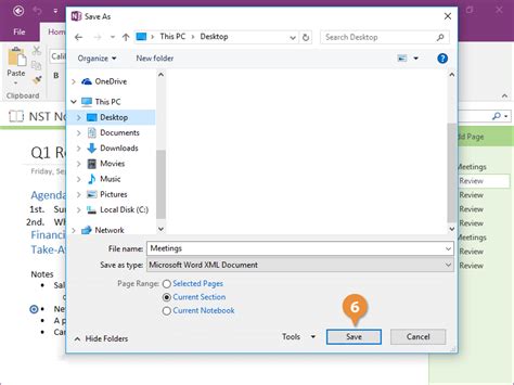 Export Notebooks CustomGuide