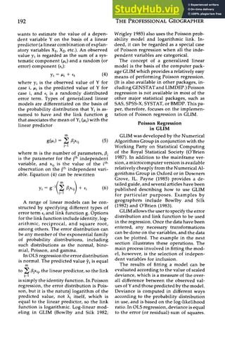 Analysis Of Count Data Using Poisson Regression PDF