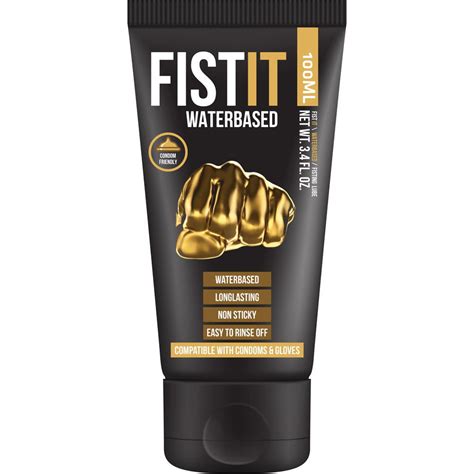 Fist It Water Based Fisting Lubricant 33 Floz 100 Ml