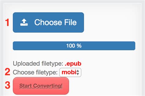 Epub To Mobi Dateien Online Konvertieren