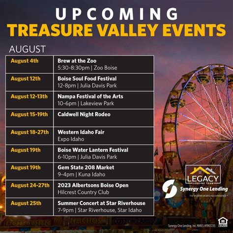 August Is Coming Up Quickly Make Sure To Check Out Some Of These