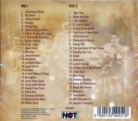 Buy Reinhardt Djangograppelli Ultimate Collection Cd Online At