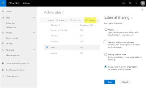 How To Disable External Sharing In SharePoint Online SharePoint Diary