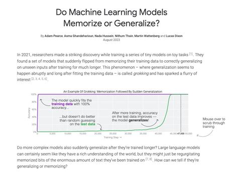 Elvis S On Linkedin Memorization Vs Generalization Is One Of My Favorite Ml Research Topics
