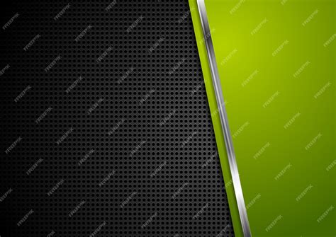 Premium Vector Abstract Perforated Metallic Bright Corporate Design