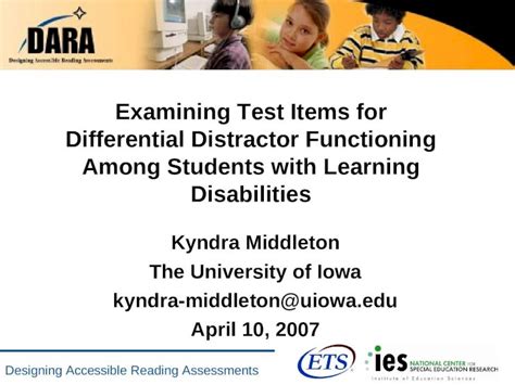 ppt designing accessible reading assessments examining test items for