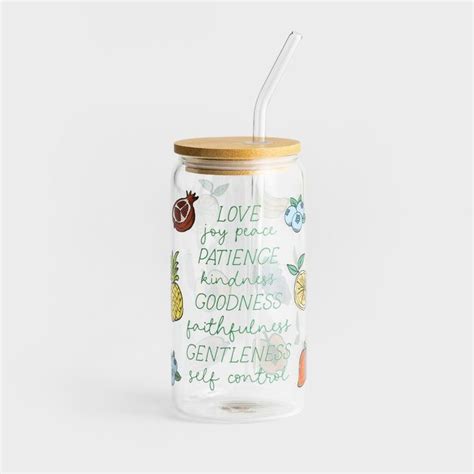 Clairmont And Co Fruits Of The Spirit Glass Tumbler Dayspring In