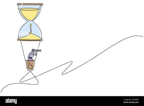 Continuous One Line Drawing Robots Using Monocular Flying With Hot Air