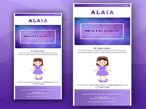 Mailchimp Template Design Email Marketing And Automation Newsletter Upwork