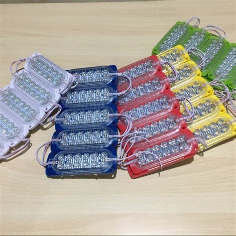 Jual LAMPU LED MODUL 12 MATA 12V 7W 12 VOLT 7 WATT ULTRASONIC Shopee Indonesia