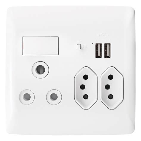 Diamond Usb Combo Socket Crabtree Electrical