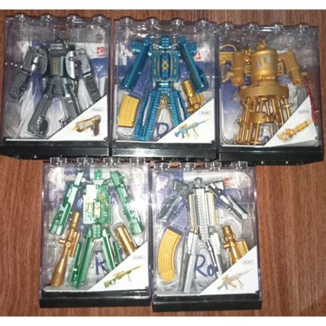 Jual Mainan Robot Sbego Diecast Gun Pistol M416 Gatling Awm Ak47 Transformer Kab Tangerang