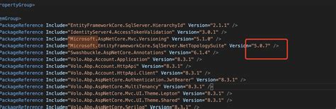 I Have One Template Project On Base Packages Of Abp 421 Then I Migrated That To 831 With Abp