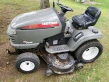 Craftsman PYT9000 Lawn Tractor Technical Specifications