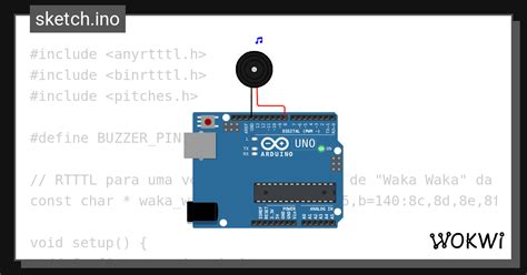 Arduino Toca Música Wokwi Esp32 Stm32 Arduino Simulator