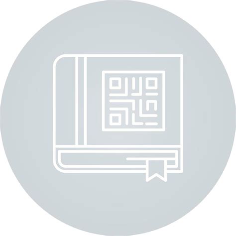 QR Book Vector Icon 16354085 Vector Art at Vecteezy