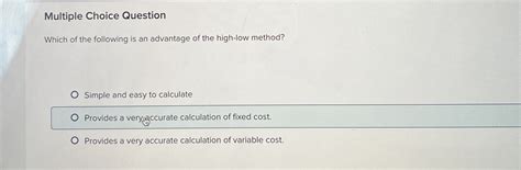 solved multiple choice questionwhich of the following is an