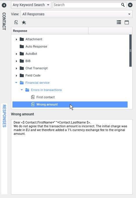 Documentation IW Help Responses 8 5 1 Genesys Documentation
