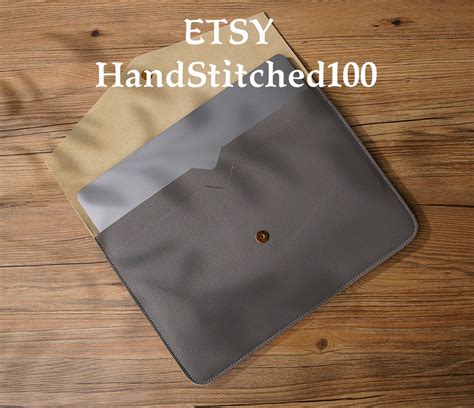Leather Lenovo Laptop Cases Custom Leather Laptop Sleeves For Etsy
