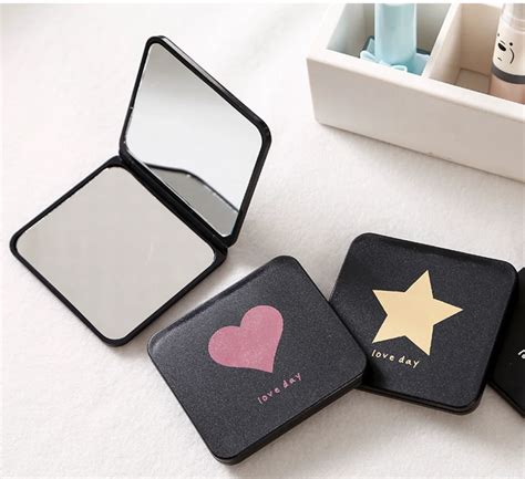 Wholesale Handheld Mini Mirror Custom Cute Mirror For Make Up Mini Buy Mini Travel Cosmetic