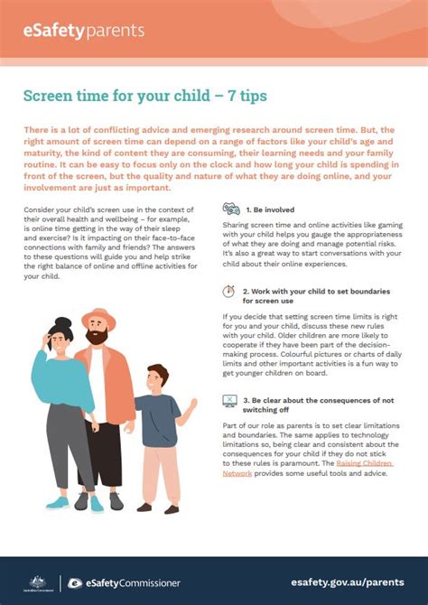 Screen Time Tips Campbell Primary Babe