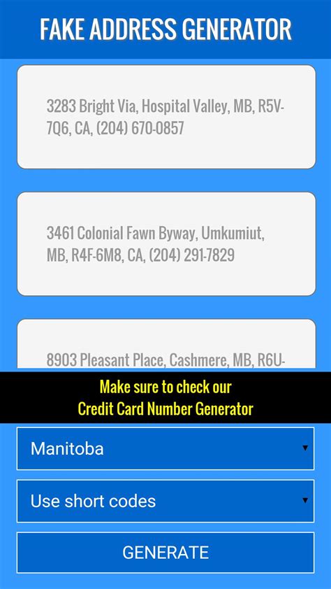 Fake Zip Code And Address Apk For Android Download