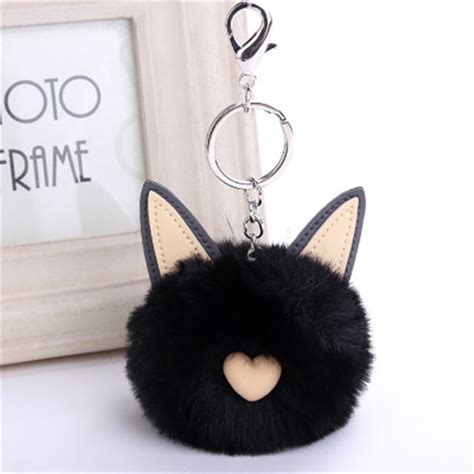 8 Cm Cute Cat Plush Keychains Cat Keychain Car Keychain Backpack